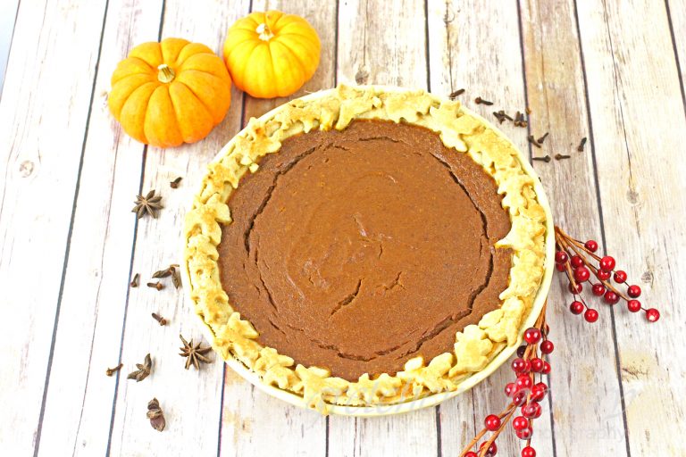 Vegan Pumpkin Pie Recipe - Gretchen's Vegan Bakery