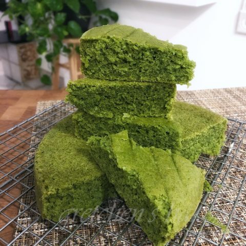 Vegan Moringa Cake - Gretchen's Vegan Bakery