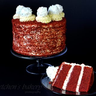No Dye! Red Velvet Cake ~ Vegan - Gretchen's Vegan Bakery
