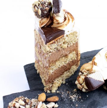 Classic Opera Cake ~ Vegan - Gretchen's Vegan Bakery