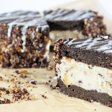 Snickers Cheesecake Vegan - Gretchen's Vegan Bakery