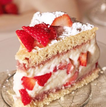 Vegan Napoleon Cake - Gretchen's Vegan Bakery