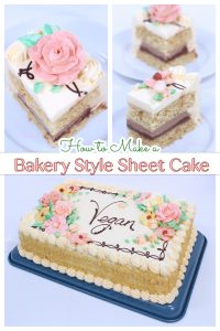 How to Make a Sheet Cake - Gretchen's Vegan Bakery